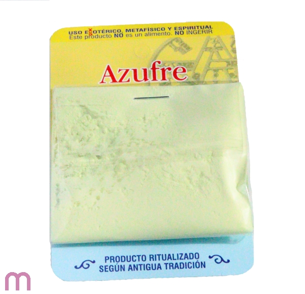 Azufre (Schwefel) in Pulver - Mi-Tierra GmbH